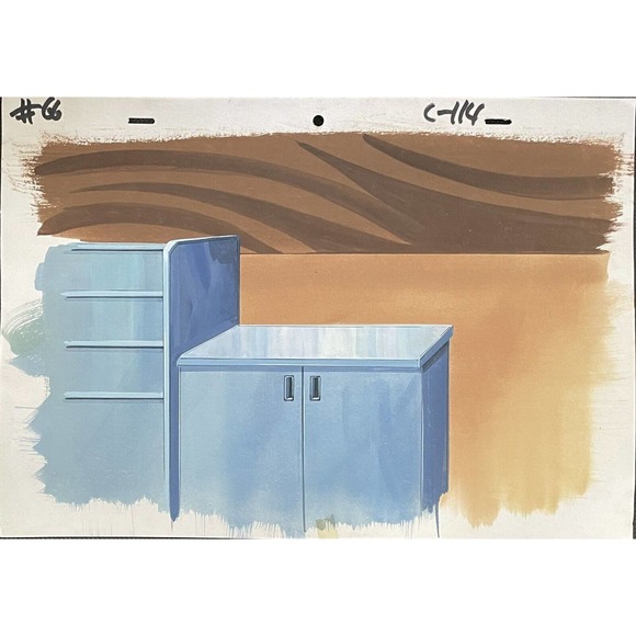 Marvel | Art | Xmen The Animated Series Hand Painted Bg S5e The Phalanx ...